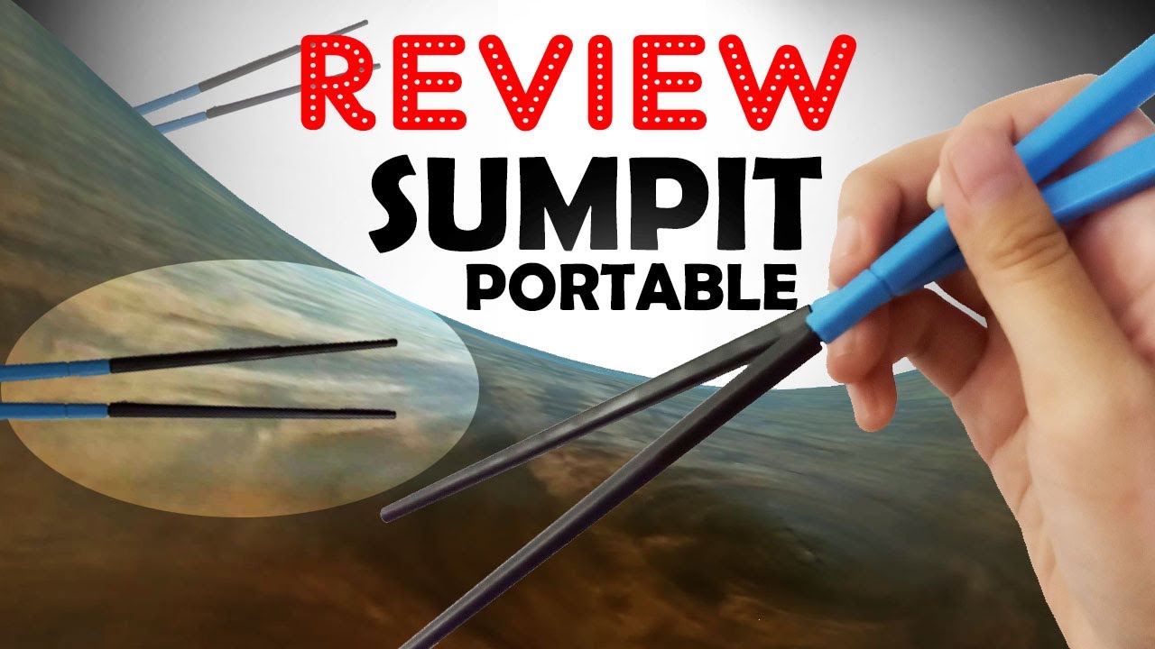 Review sumpit portable sumpit kekinian sumpit murah shopee haul - YouTube