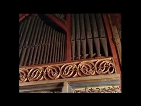 Sander van Marion plays the oldest organ in Sion in Switzerland - YouTube