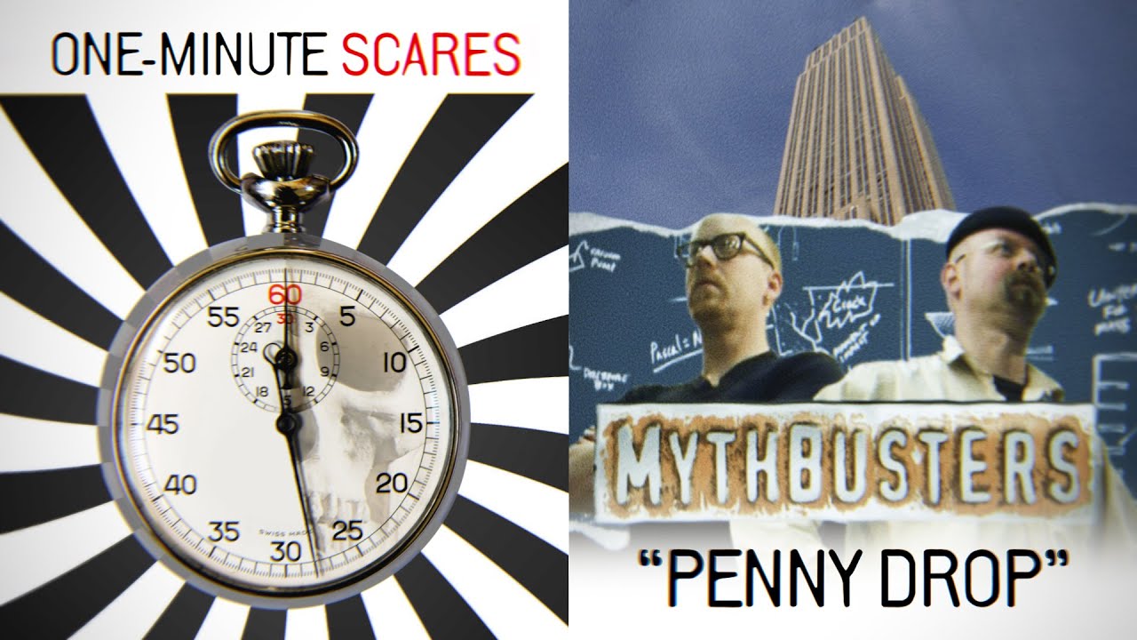 MythBusters | Penny Drop | The Chilling Fact | Ft. Lady MCreepsta - YouTube