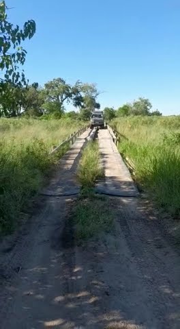 Third Bridge crossing in Moremi - YouTube