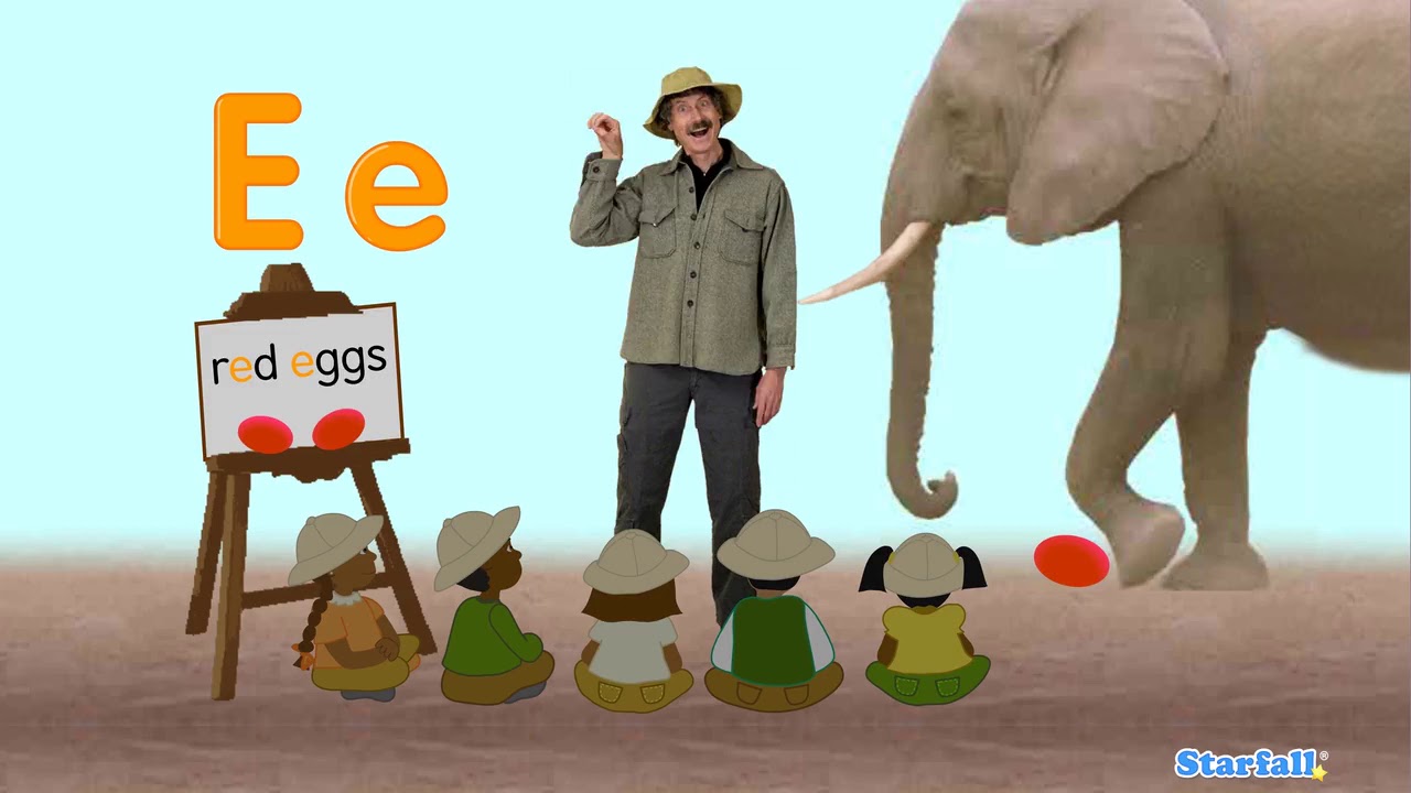 Starfall Short-E Song - YouTube