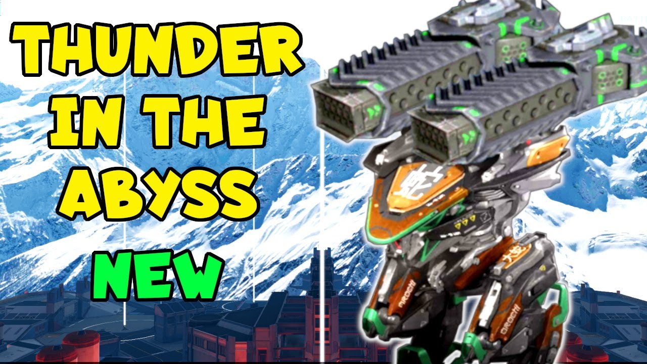 NEW OROCHI THUNDER Gameplay On the New ABYSS Map | War Robots Test ...