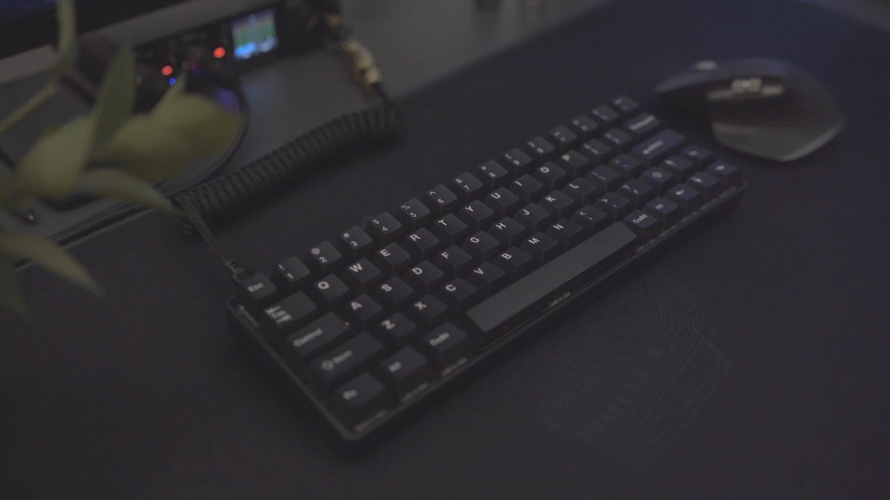 Kbdfans DZ60 rev3 / kailh BOX Jade / Kbdfans WoB Doubleshot PBT - YouTube