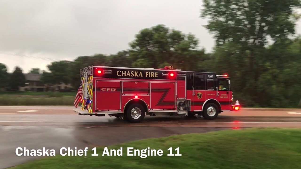 Chaska Fire- Respondingto a Structure/Electrical Fire - YouTube