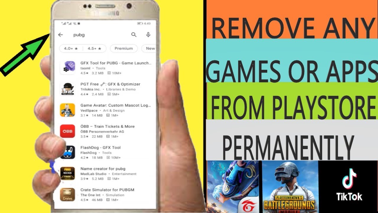 How to remove any Games and Apps from Playstore👌👍 || Block any Apps ...