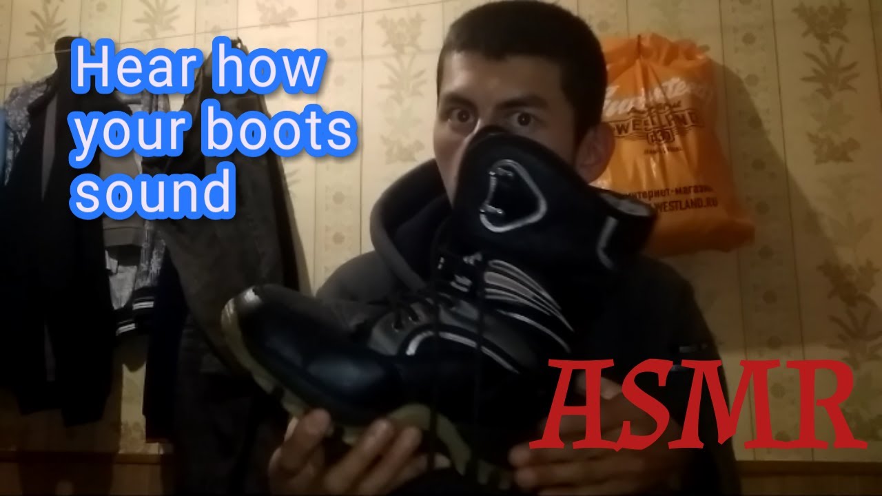 #asmr /ASMR Hear how your boots sound. tapping. /Relaxing video - YouTube