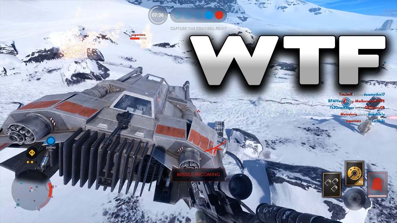 Chat Reactions + OMG WTF Star Wars Battlefront - YouTube