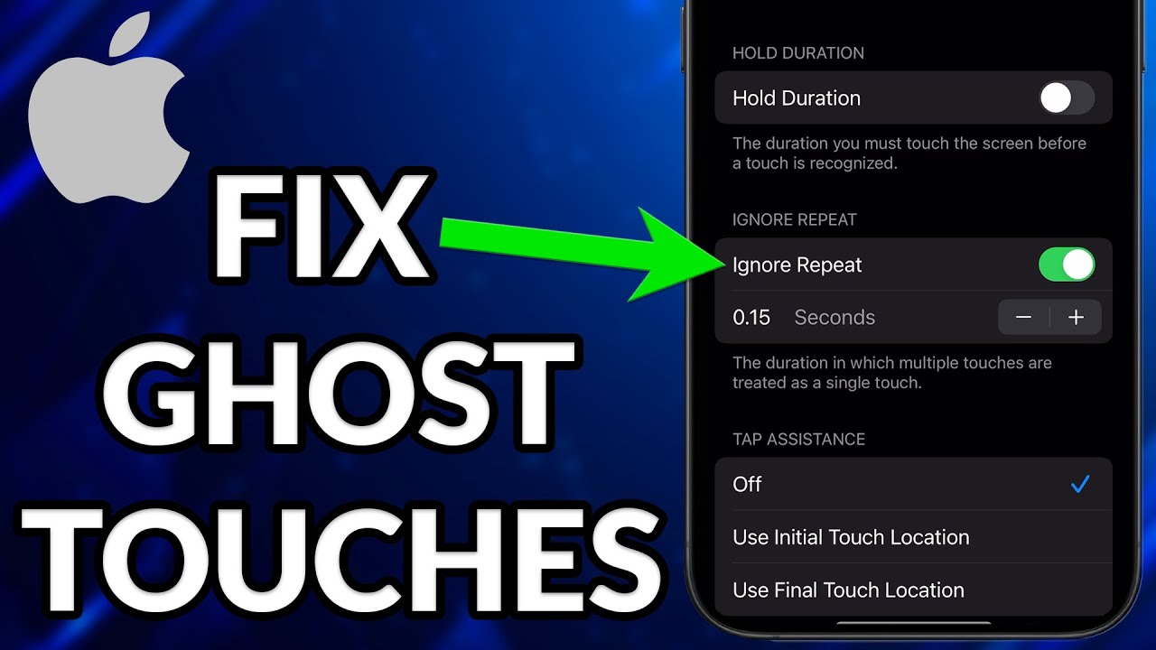 How To Fix Ghost Touch On iPhone - YouTube