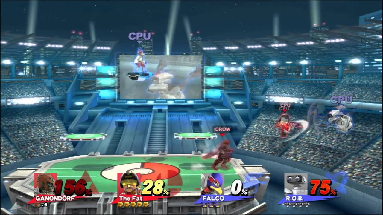 Super Smash Brothers Map Playthrough -Pokemon Stadium 2 - YouTube