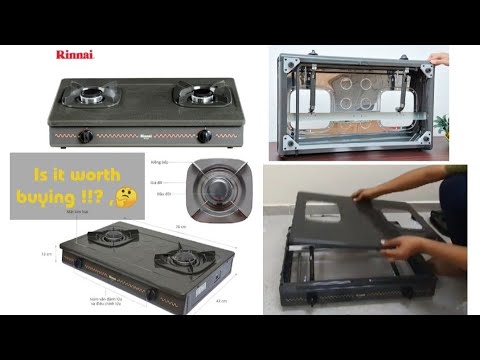 Rinnai table top Gas Burner | Installation | Unboxing & Review - YouTube