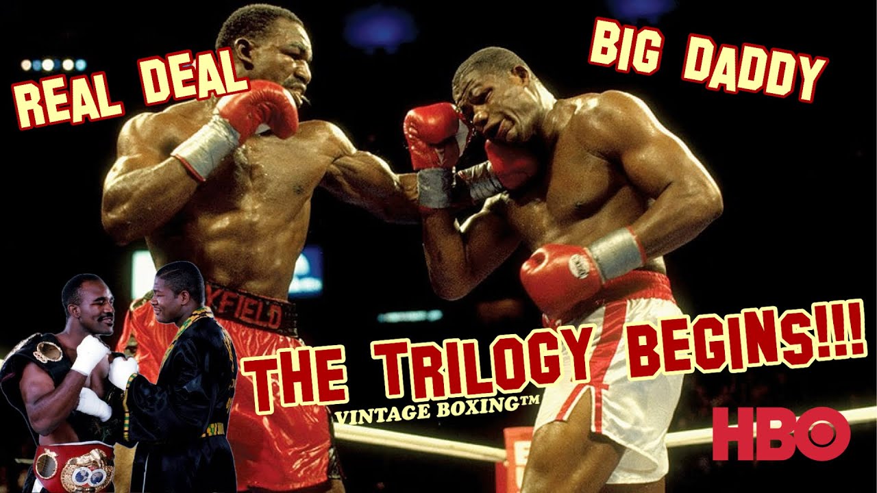 Riddick Bowe vs Evander Holyfield 1 HBO 1080p 60fps - YouTube