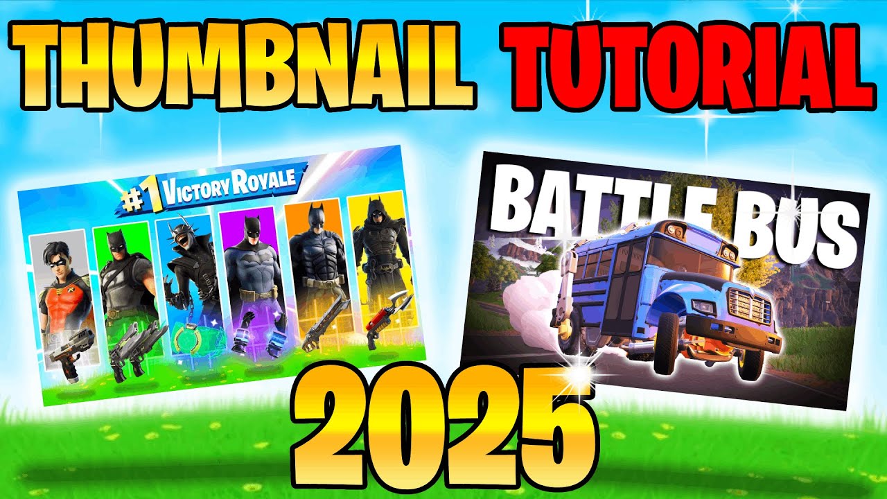 How to Make FORTNITE Thumbnails in 2026!!! (TUTORIAL) - YouTube