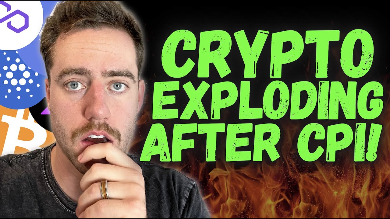 CPI MADE CRYPTO EXPLODE! Bitcoin Dominance MOVING UP AS BTC SMASHES ...