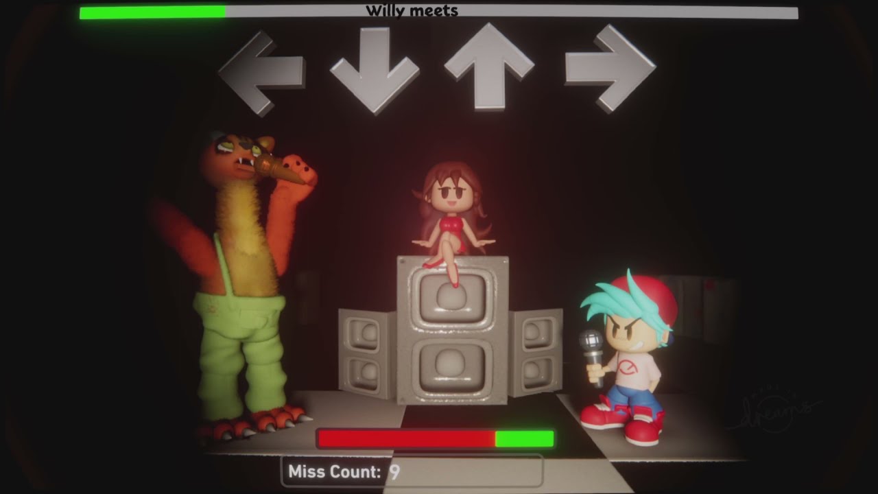 Created In Dreams (PS5) Willy from Willy's Wonderland in Friday Night ...