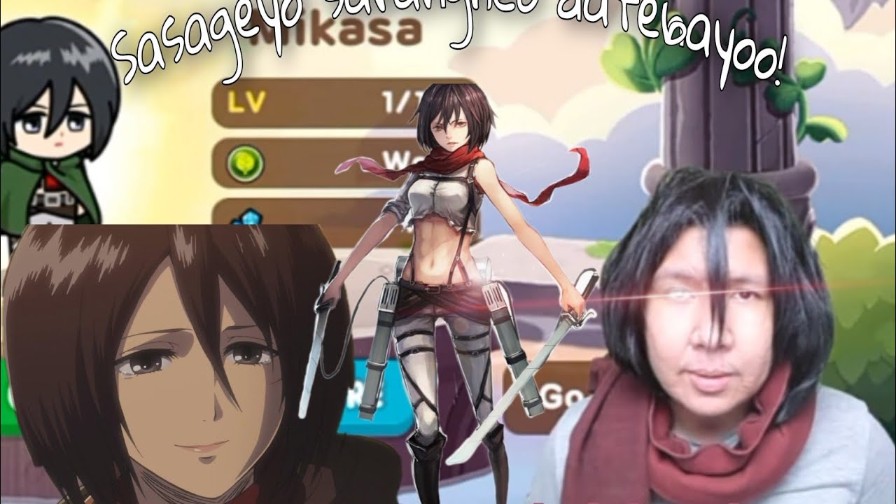 Moment kocak Windah Basudara - ft.Windah Ackerman main Line Rangers gacha Mikasa - YouTube