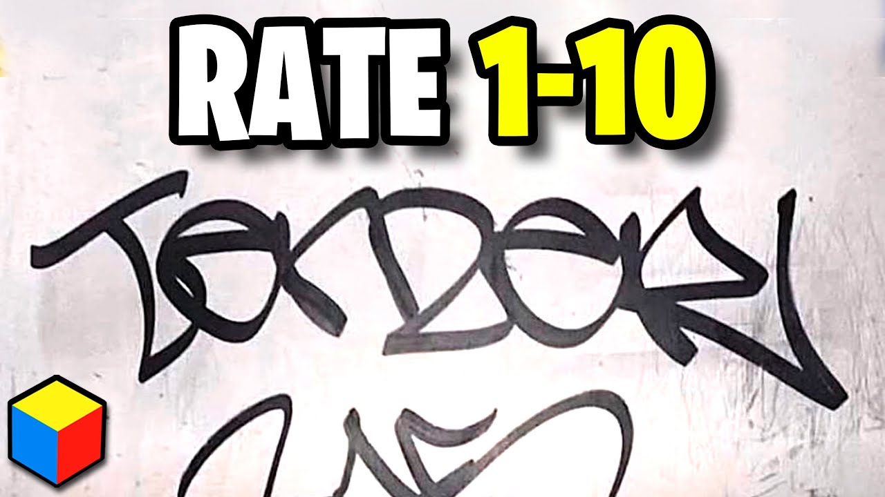 Clean Tags in the Streets - Rating Viewers Graffiti From 1 - 10 - YouTube