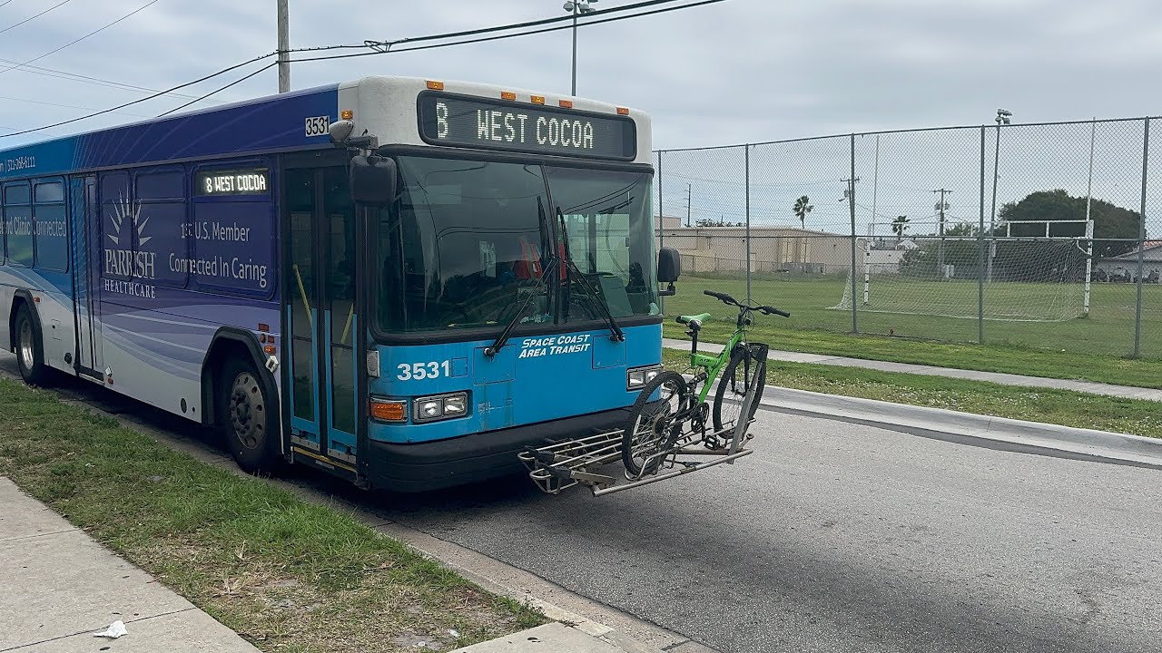 Space Coast Area Transit: 2011 35ft Gillig Low Floor #3531 On Route 8 ...