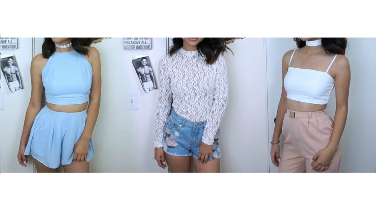 Pastel lookbook //3 Outfits ♡ PRETTYREFLECTION - YouTube