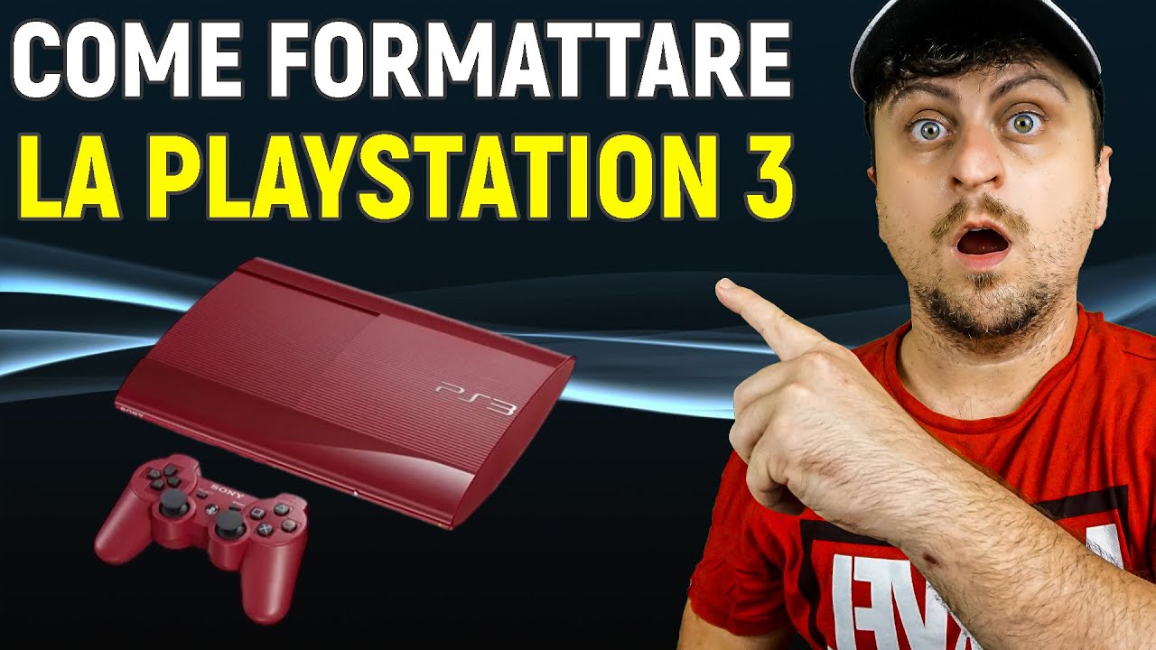 come formattare la ps3 [AL MEGLIO] nel 2024 - YouTube