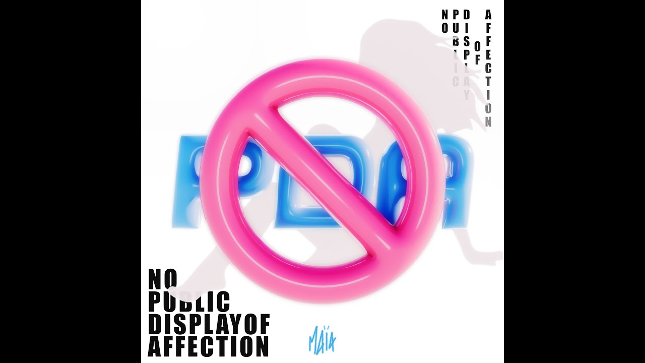 MAÏA - No PDA [Official Visualizer] - YouTube