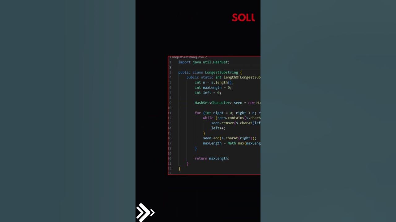 Strings Longest Substring Without Repeating Characters Coding
