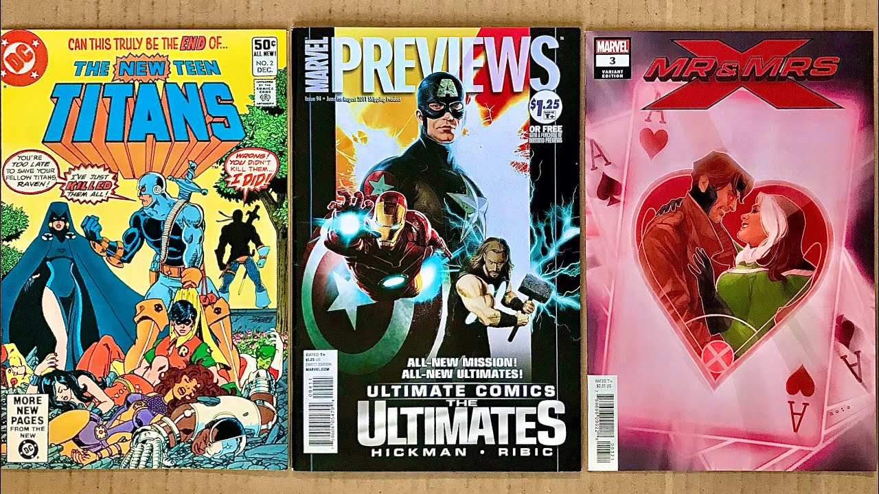 COMIC BOOK KEY ISSUE HAUL #258: UNDER THE RADAR VARIANT! - YouTube