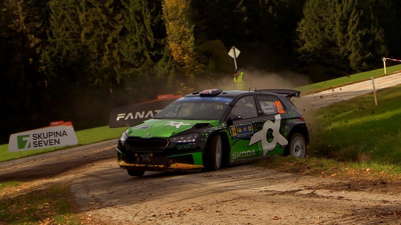 WRC Central European Rally 2023 - highlights [HD] - YouTube