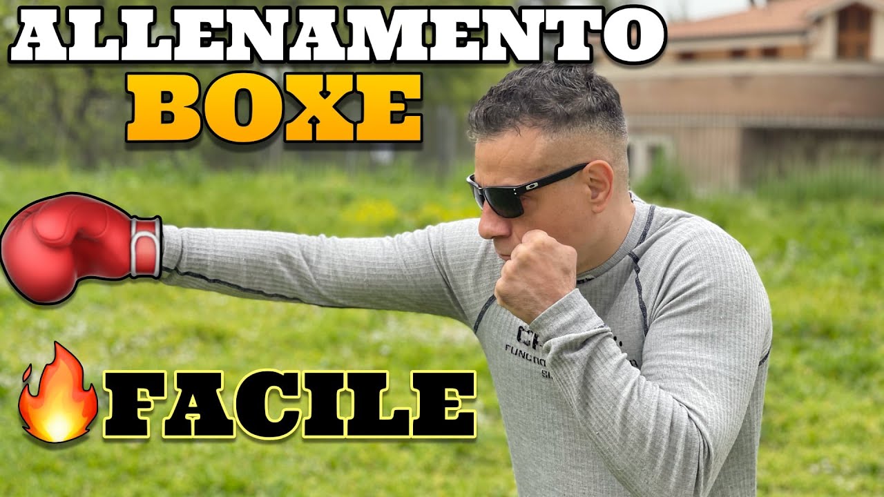 Migliore allenamento di Boxe facile e gratuito all' aperto - YouTube