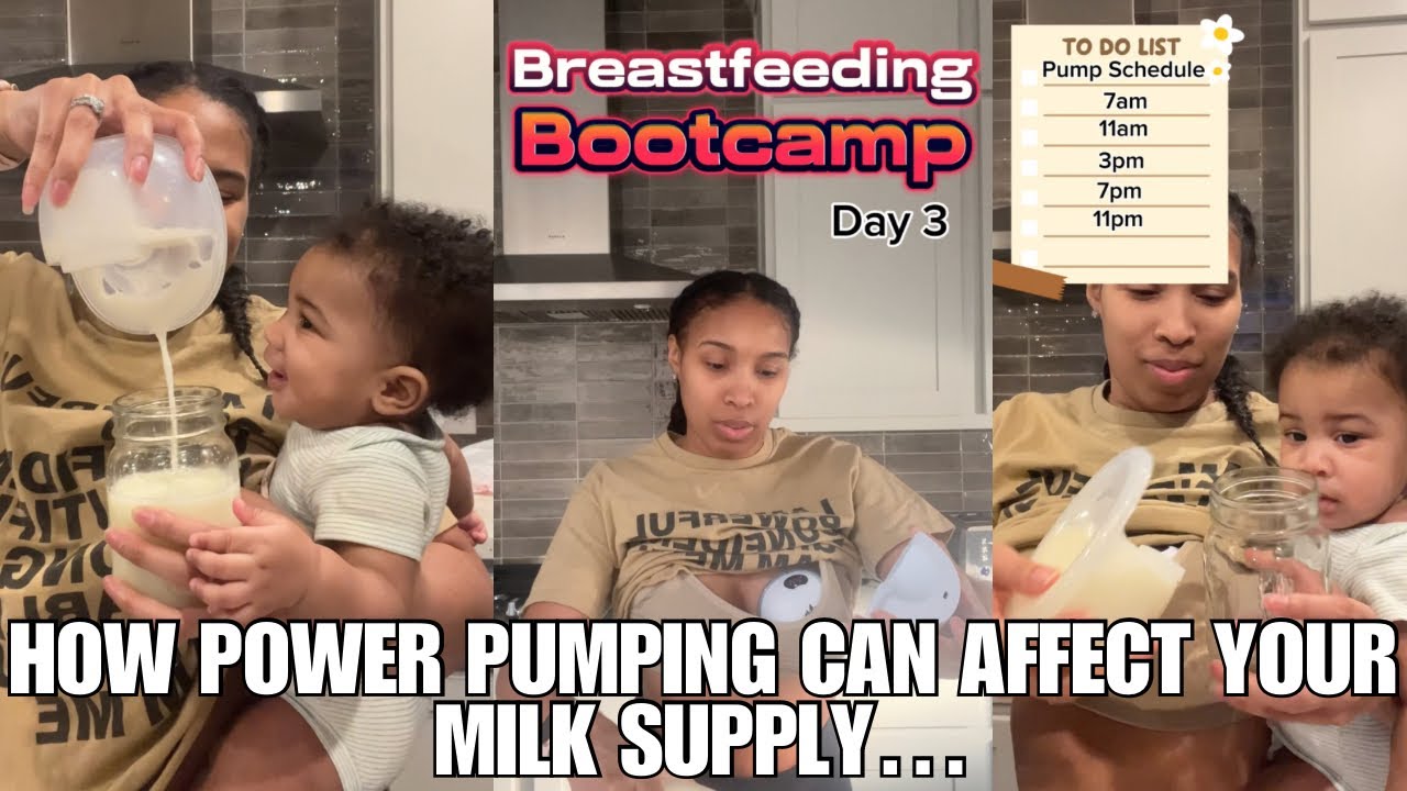 How To Boost Your Milk Supply With Power Pumping | Breastfeeding ...