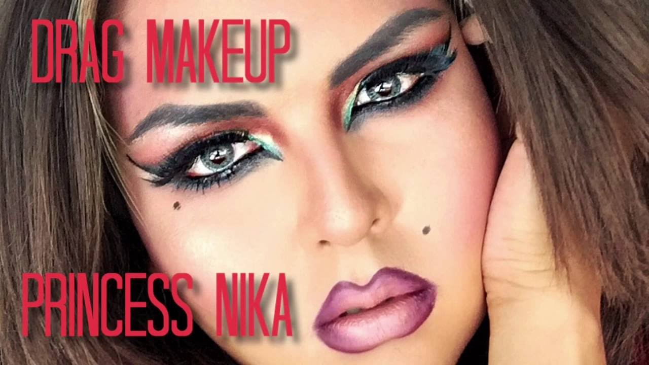 Arabic Inspired Drag Queen Makeup (Time Lapse) - YouTube