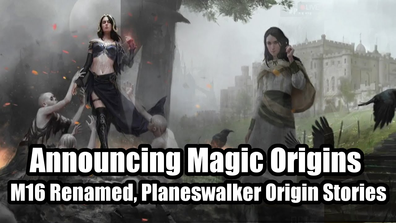 Announcing Magic Origins: M16 Renamed, 5 Planeswalker Origins - YouTube