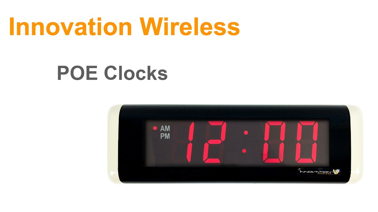 POE Clocks - YouTube