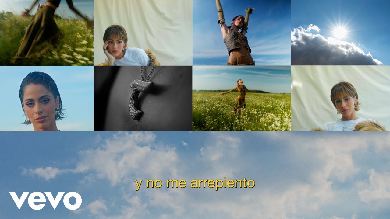 TINI - el cielo (letra/lyric) - YouTube
