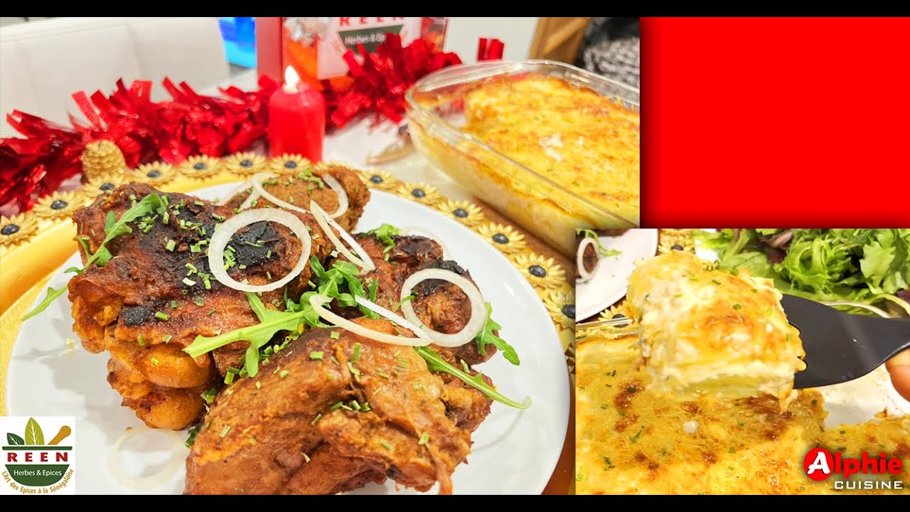 Méchoui Thine 😋 Gratin à la Sénégalaise | Recette pour les fêtes - YouTube