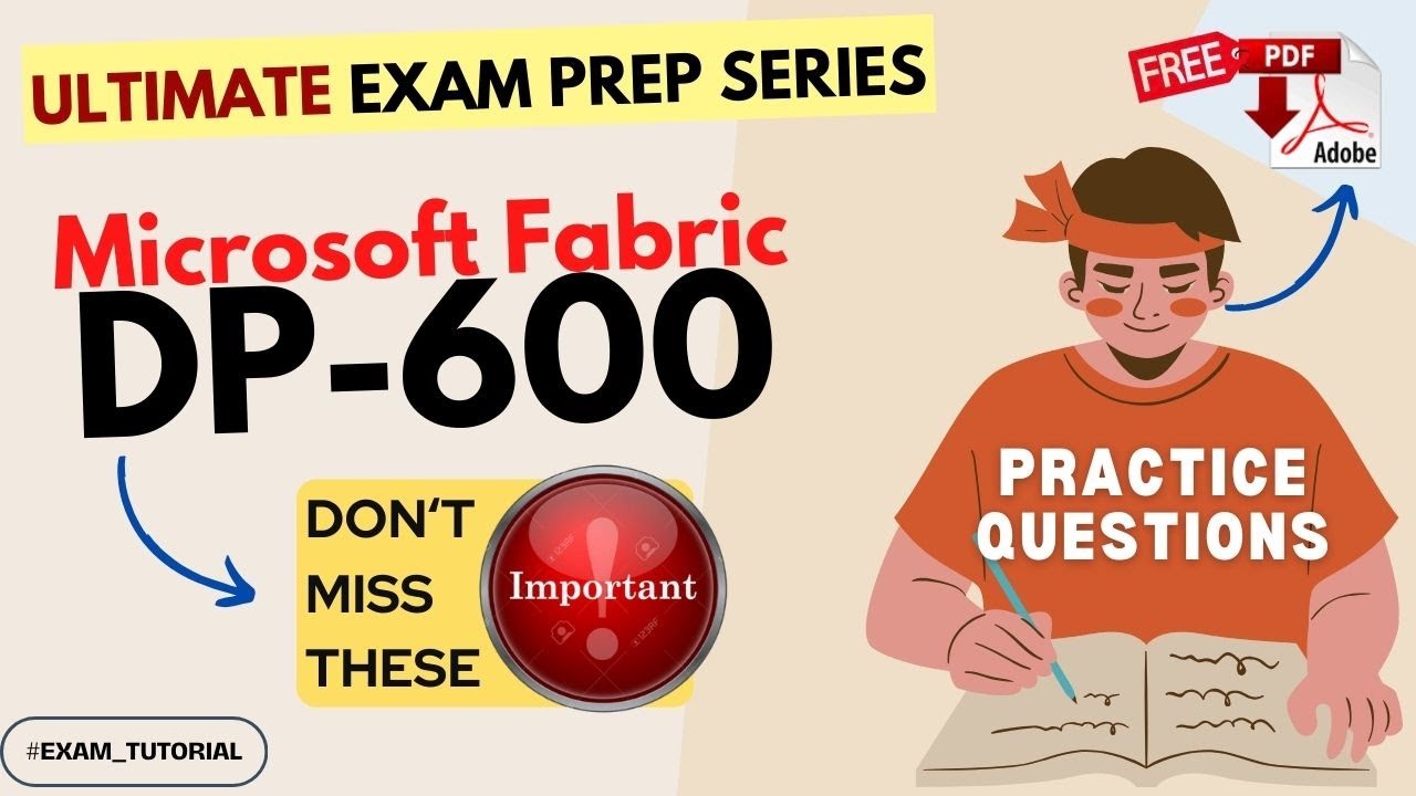 DP-600 Exam Tutorial🔥IMPORTANT TOPICS🔥| Implementing Analytics ...