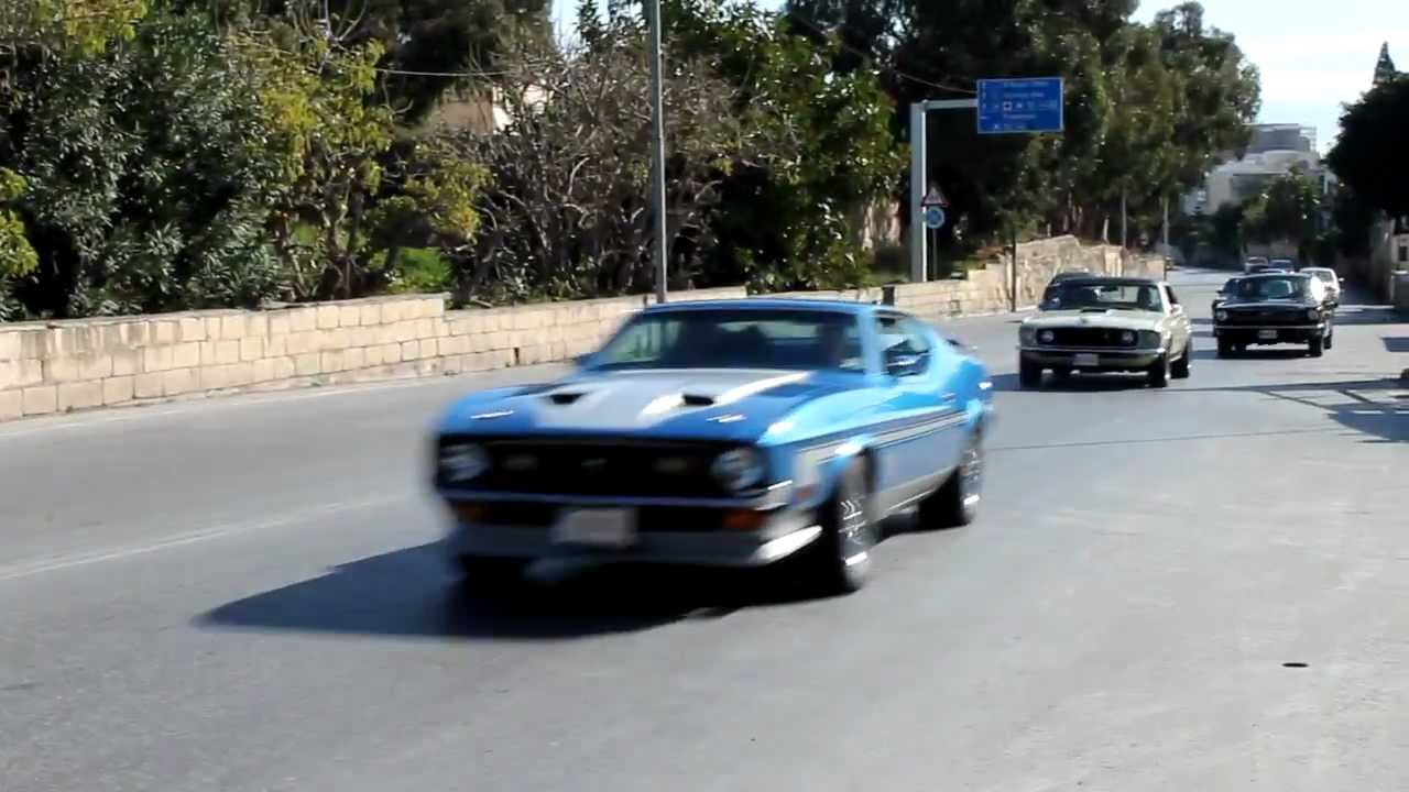 Mustang Club Malta Sunday Run - Part 2 - YouTube