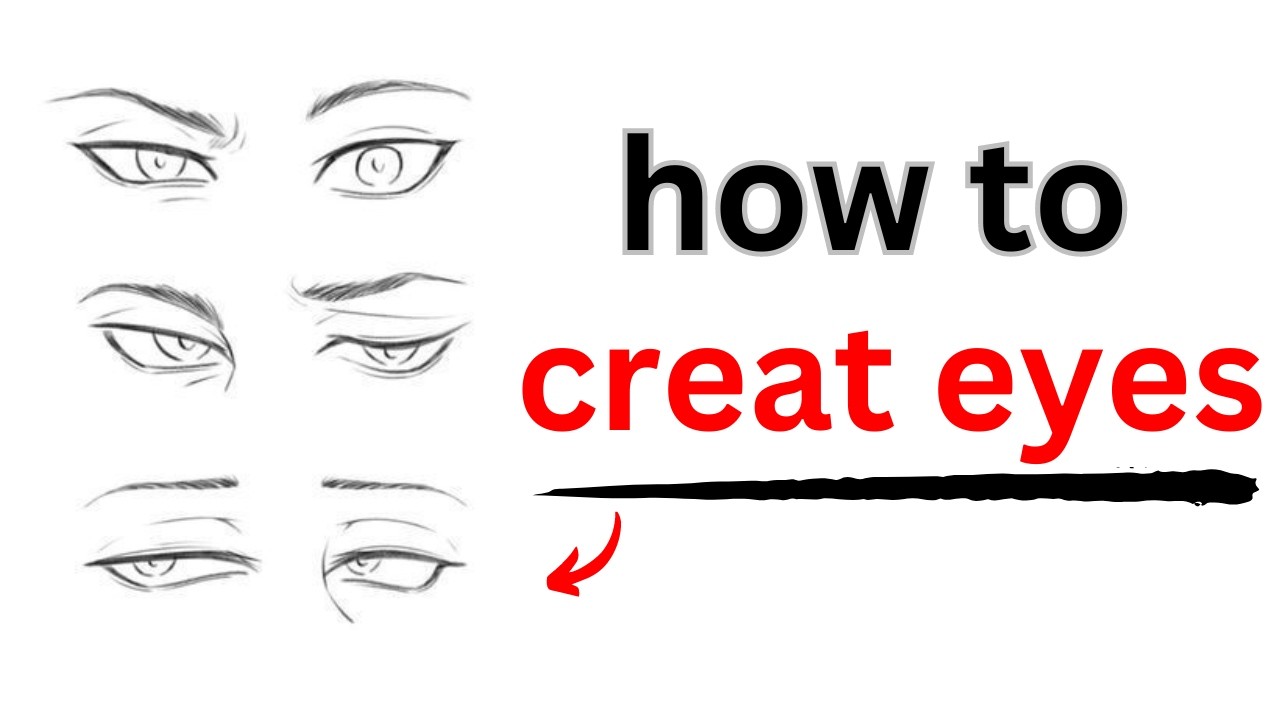 How to Create Eyes of Different Characters | Step by Step - YouTube