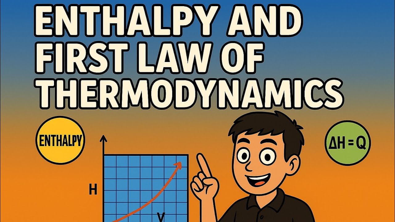 🔥 Thermodynamics Part 3 | First Law & Enthalpy Explained in the Easiest ...