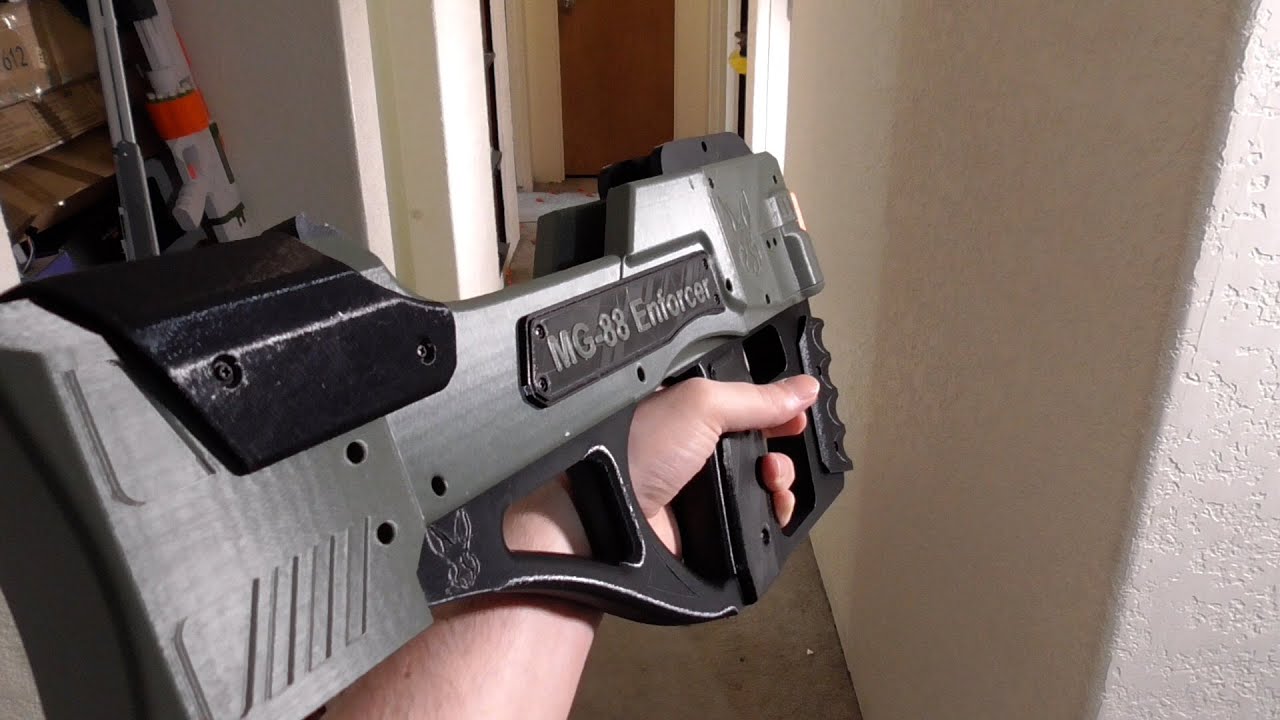 Nerf Doom 3 SMG? (Bullwark Review) - YouTube