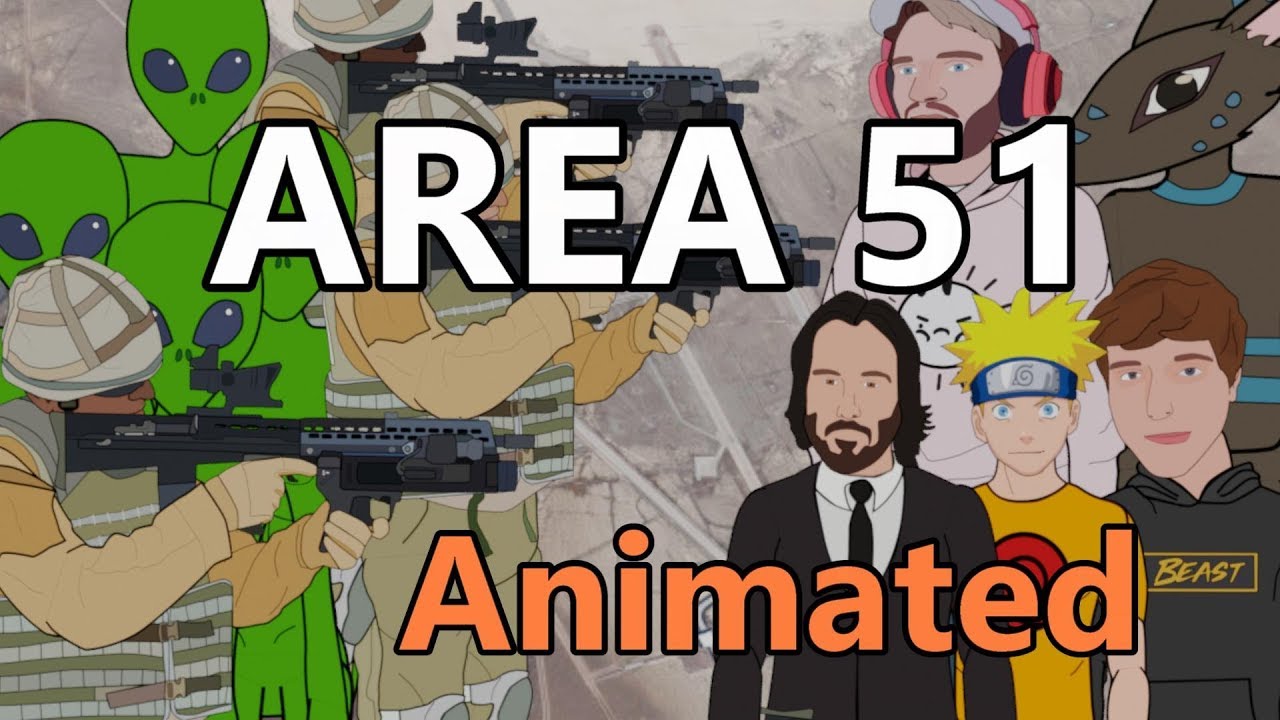 Area 51 Raid Animated! - YouTube