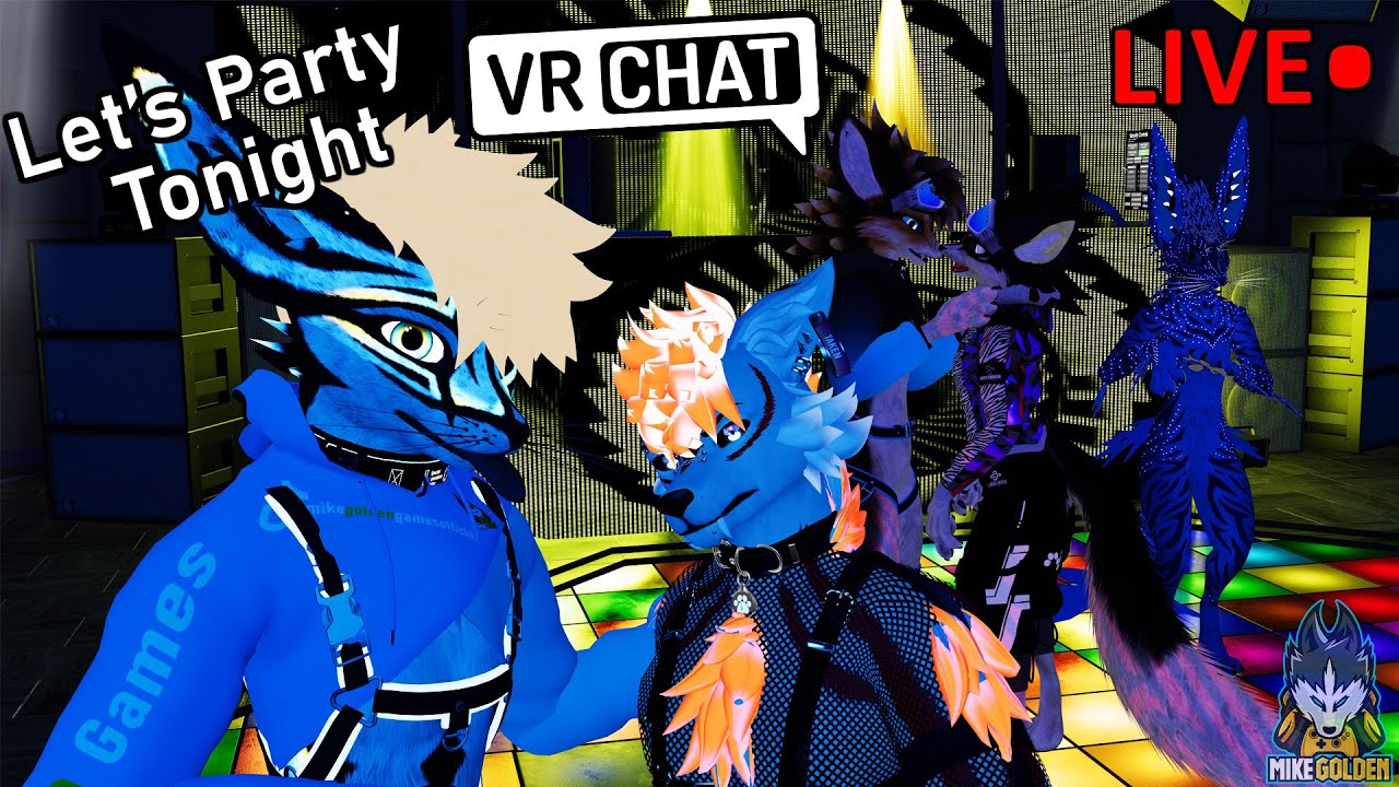 Let's Party Tonight | VRChat Livestream - YouTube