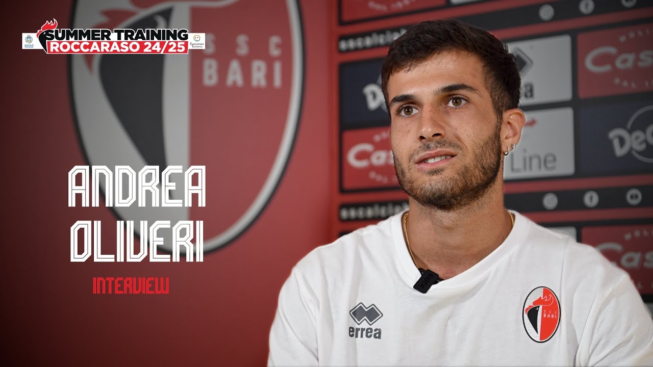 Andrea Oliveri | La prima intervista | Summer Training 2024/25 - YouTube