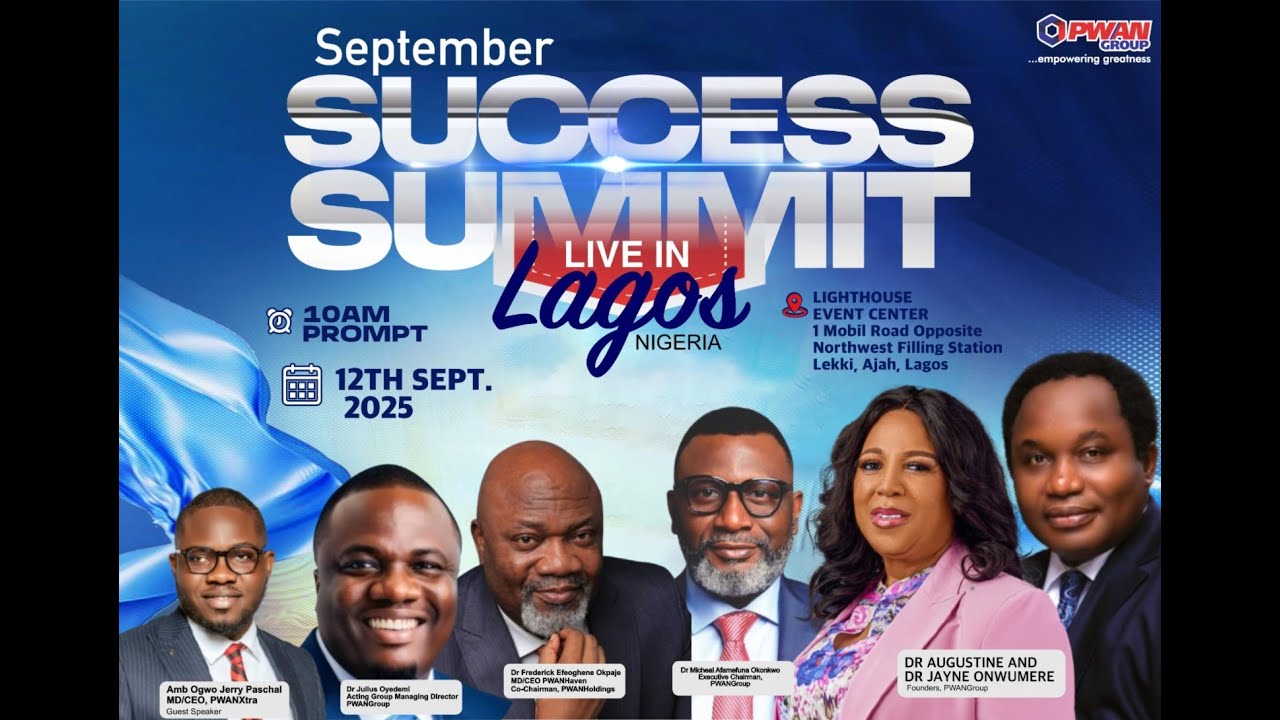 PWAN GROUP SUCCESS SUMMIT SEPTEMBER EDITION 2025 - YouTube