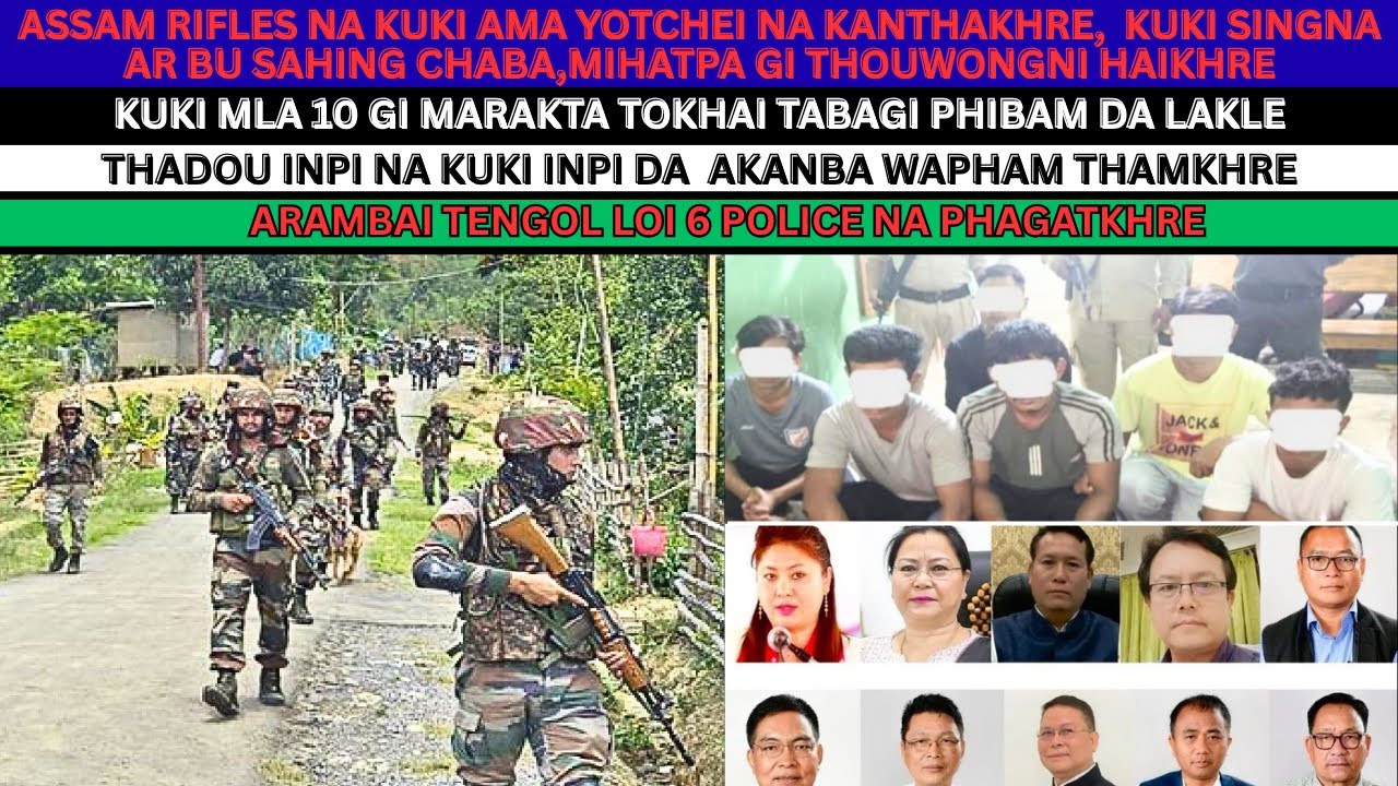 KUKI MLA 10 TOKHAI TRAKADOURI | THADOUNA KUKI DA WARNING | AT TENGOLOI ...