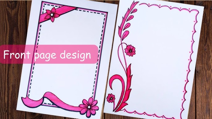 Easy Border Designs To Draw