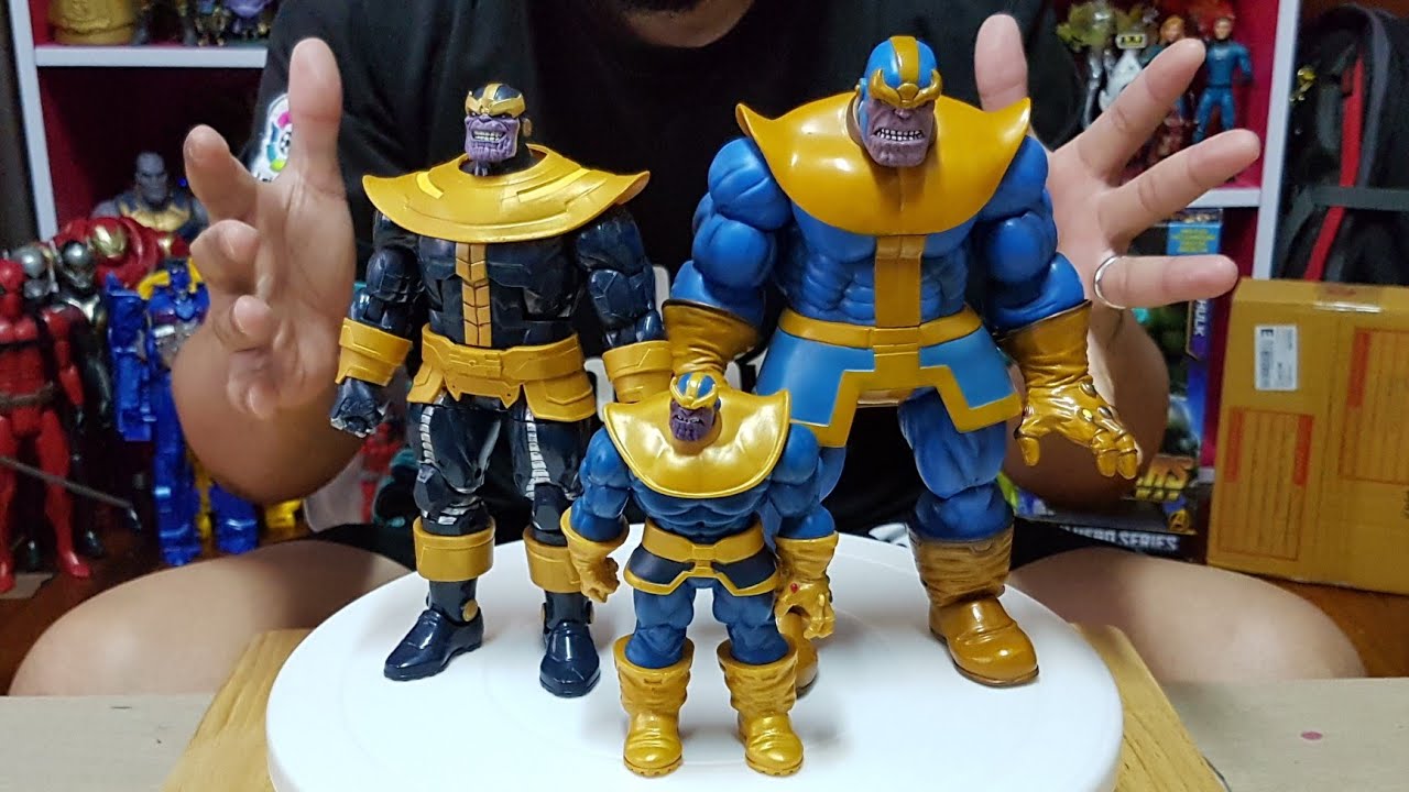 Toy Review : รวมพลคนรักลุงมันม่วง Thanos Ver.Comic 3แบบ(MS,ML,MU)🔎👍 จะ ...