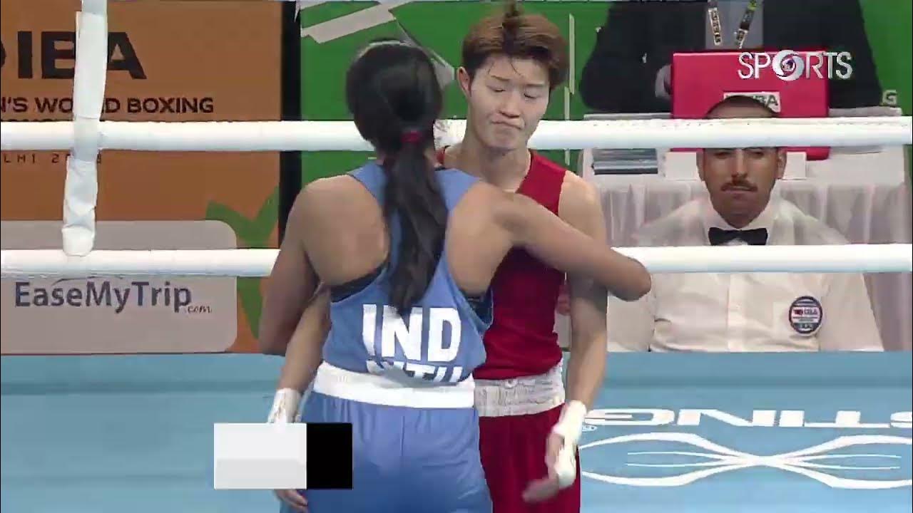 FIRST MEDAL ASSURED FOR INDIA - NITU beat Madoka Wada of Japan by (RSC) & move into the SEMI ...