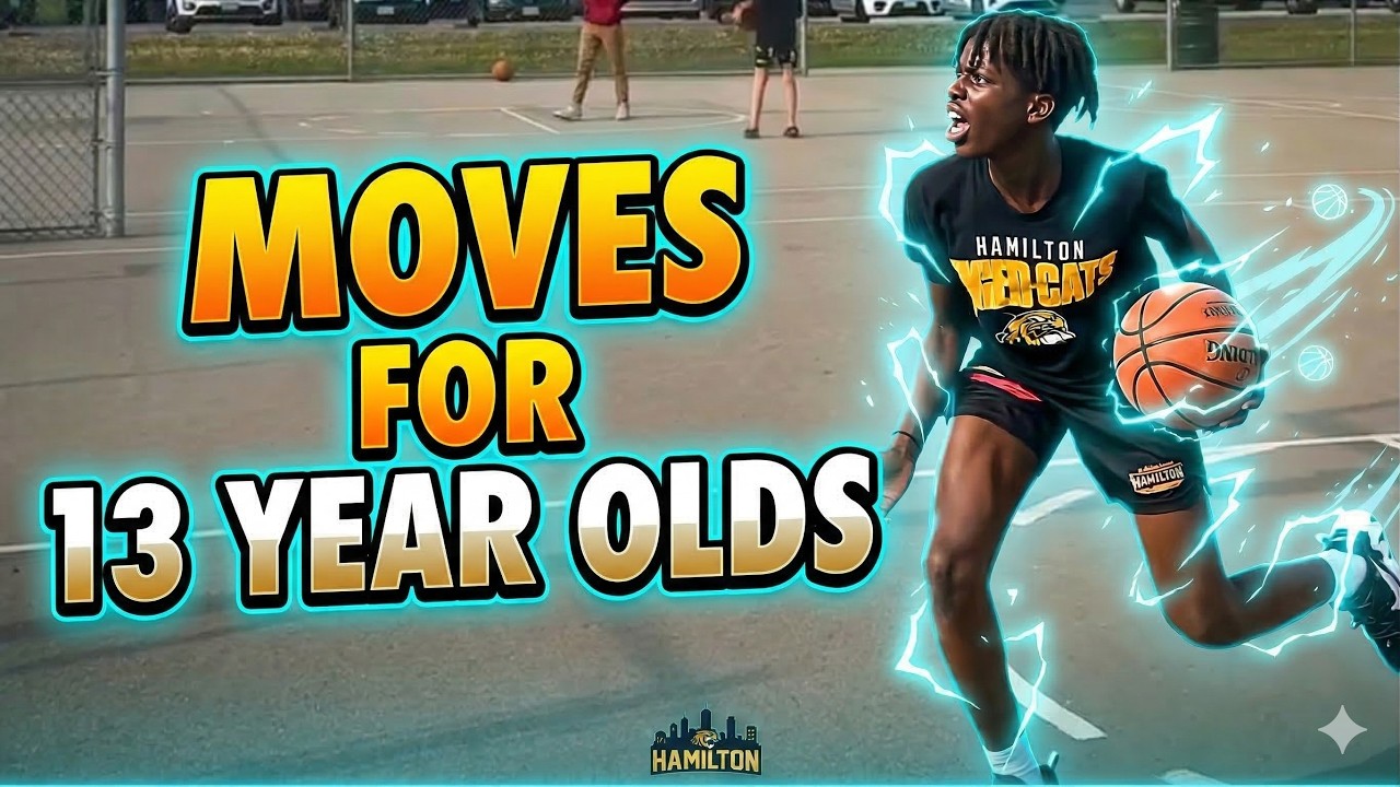 Basketball Moves For 13 Year Olds - YouTube