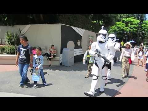 First Order Stormtroopers on patrol meet up with The Azdis