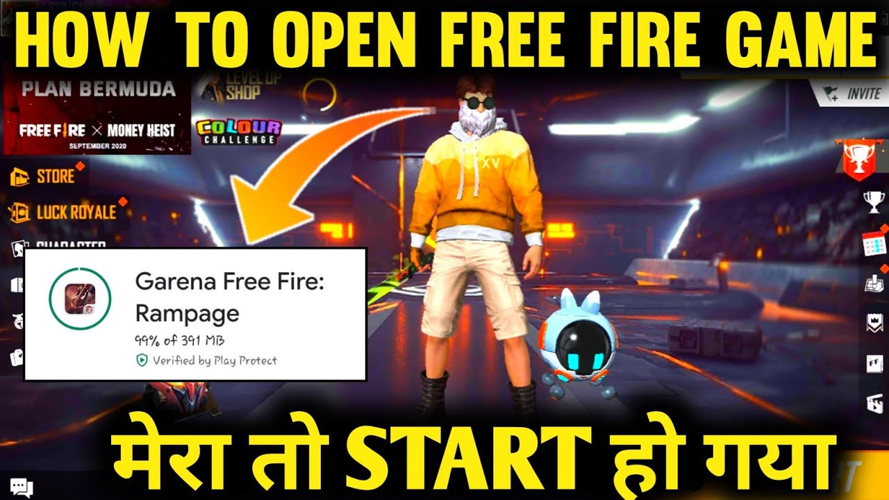 How To Open Free Fire Game This Maintenance | मेरा तो START हो गया ...